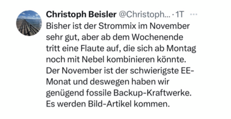 November-Blues – KlimaNachrichten