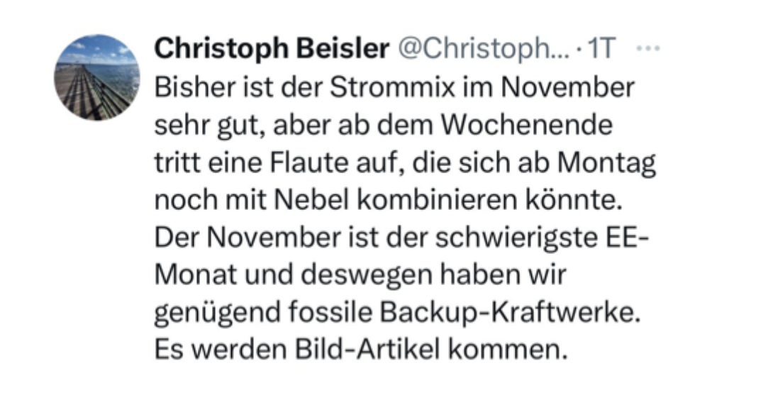November-Blues – KlimaNachrichten